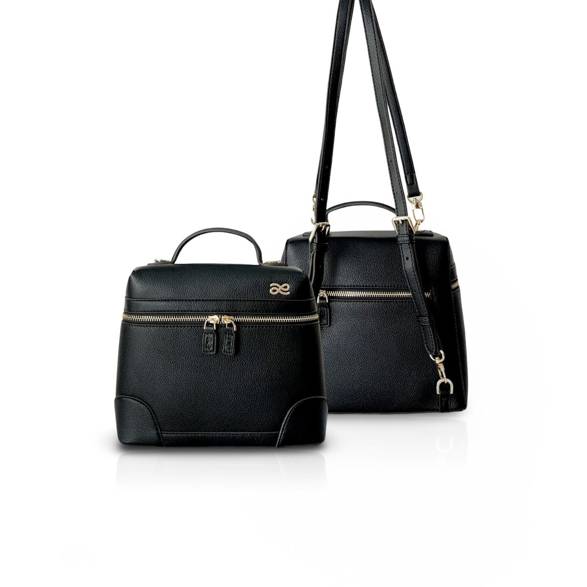 KATE BACKPACK PU BLACK – HOUSE OF LITTLEBUNNY